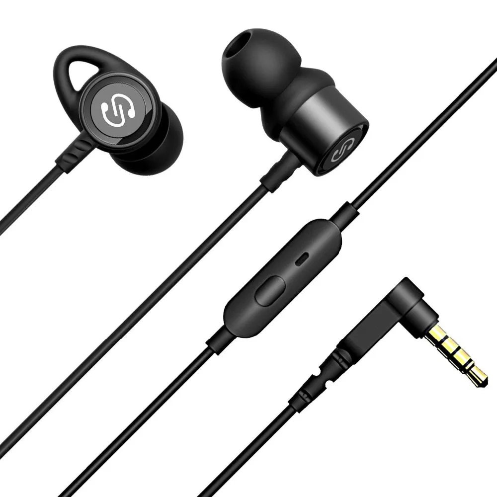SoundPEATS Sport Earphone Super Bass Stereo Earbud 3.5mm Jack Wired ...