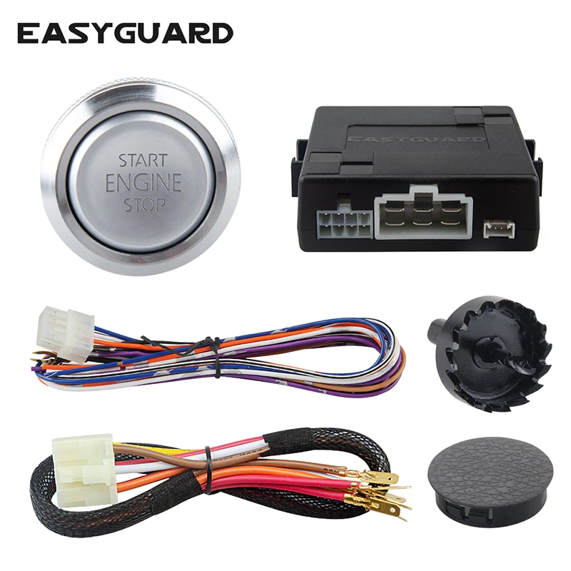 EASYGUARD start stop engine system keyless remote engine start optional ...