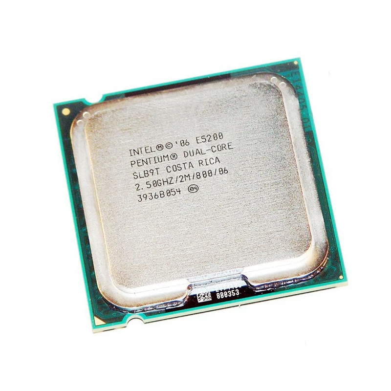 Original Intel Pentium Dual Core E5200 Processor(2.5GHz/ 2M /800MHz ...