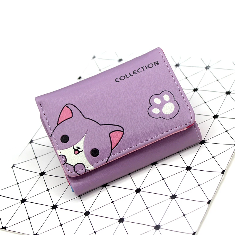 BOTUSI CartonCat Новое поступление, кошелек для женщин, модные кошельки ...