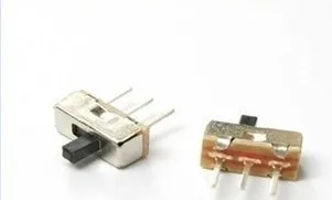 1000pcs SS12D00G3 SS12D00G4 SS12D00G5 SPDT 1P2T 2 위치 3 핀 PCB 패널 수직 슬라이드 ...