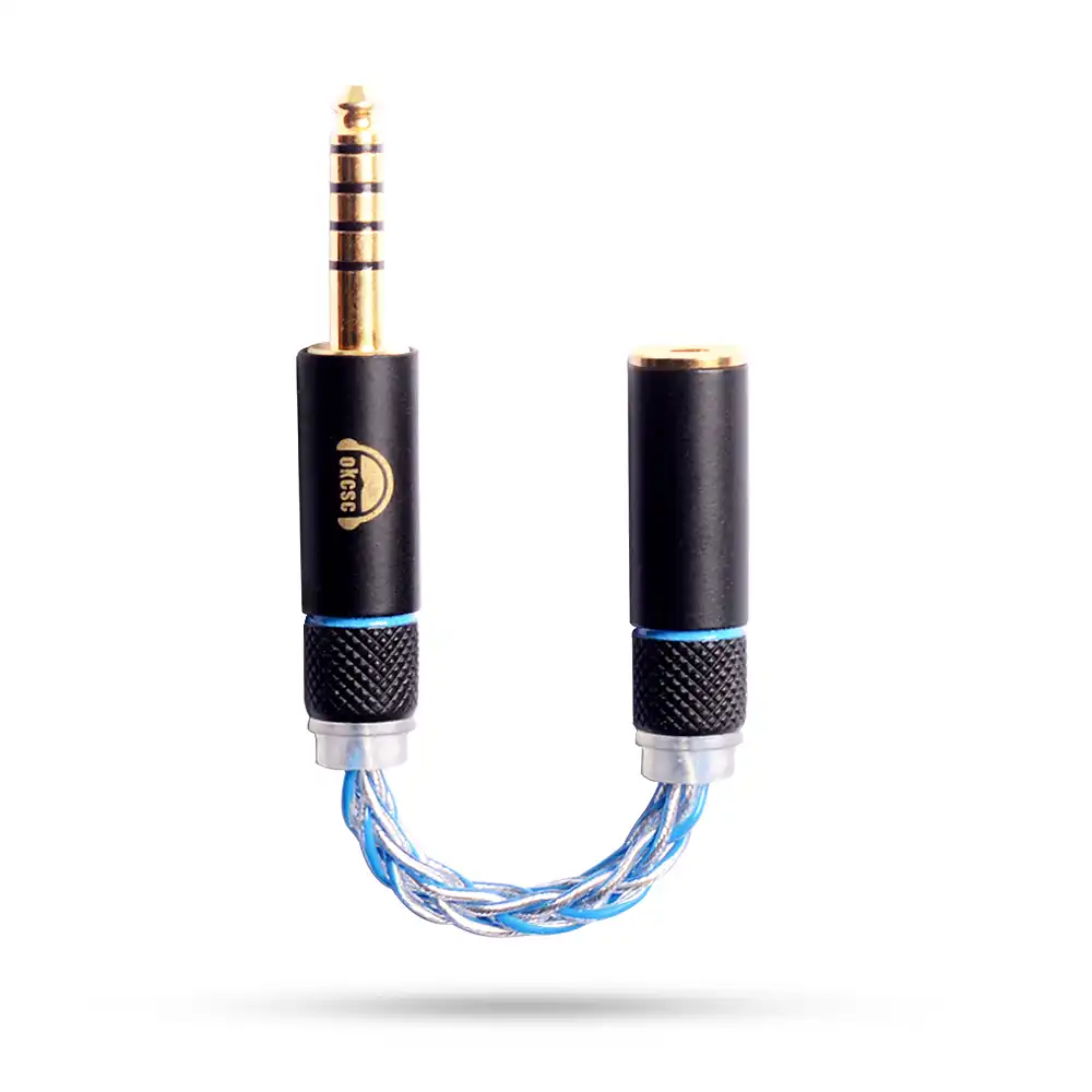 HIFI 4.4MM Balanced Headphone Adapter Audio Cable 4.4 to 3.5mm 2.5mm 6.35mm XLR 4 Pin Male to ...