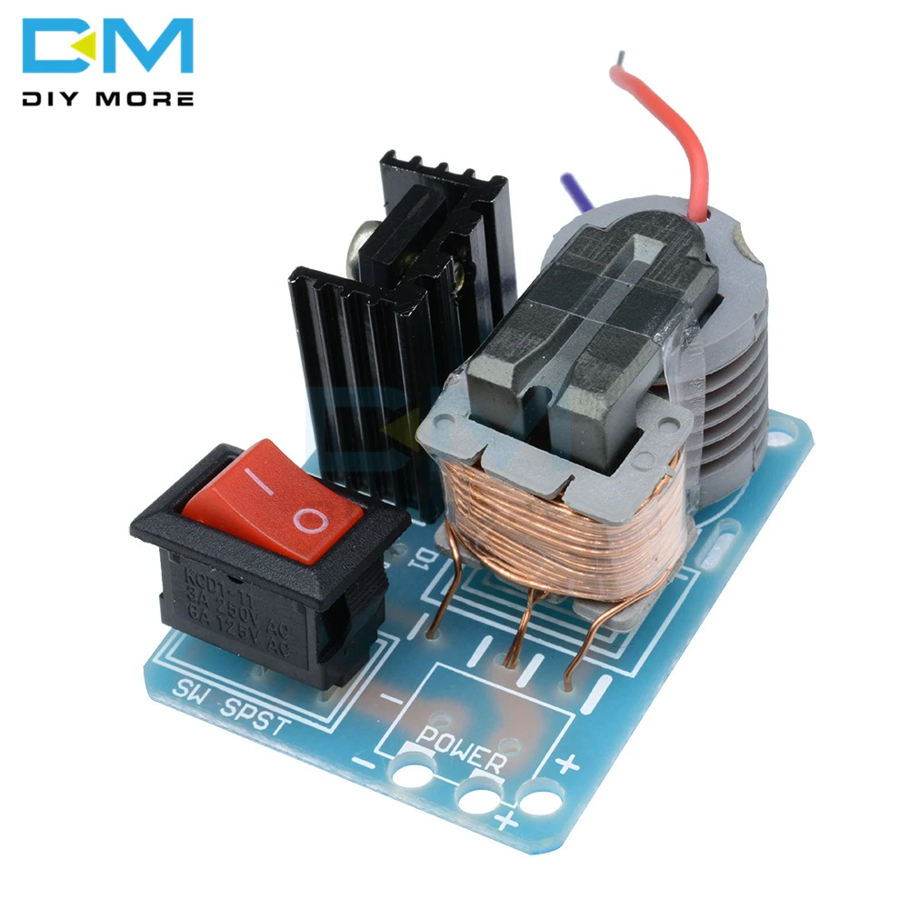 15kv High Frequency Dc High Voltage Arc Ignition Generator Inverter Boost Step-up 18650 Diy Kit ...