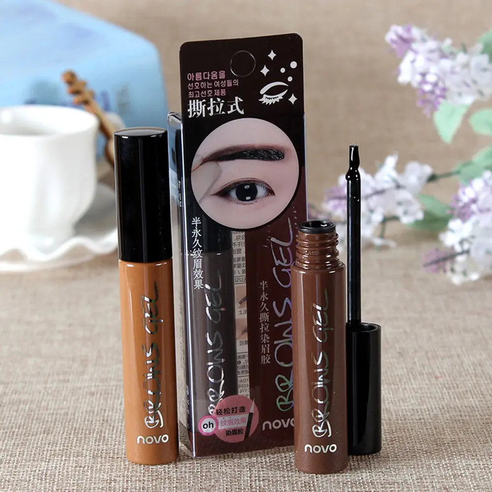Peel Off Eyebrow Enhancer Tint Gel Long Lasting Makeup Eyebrow Cream