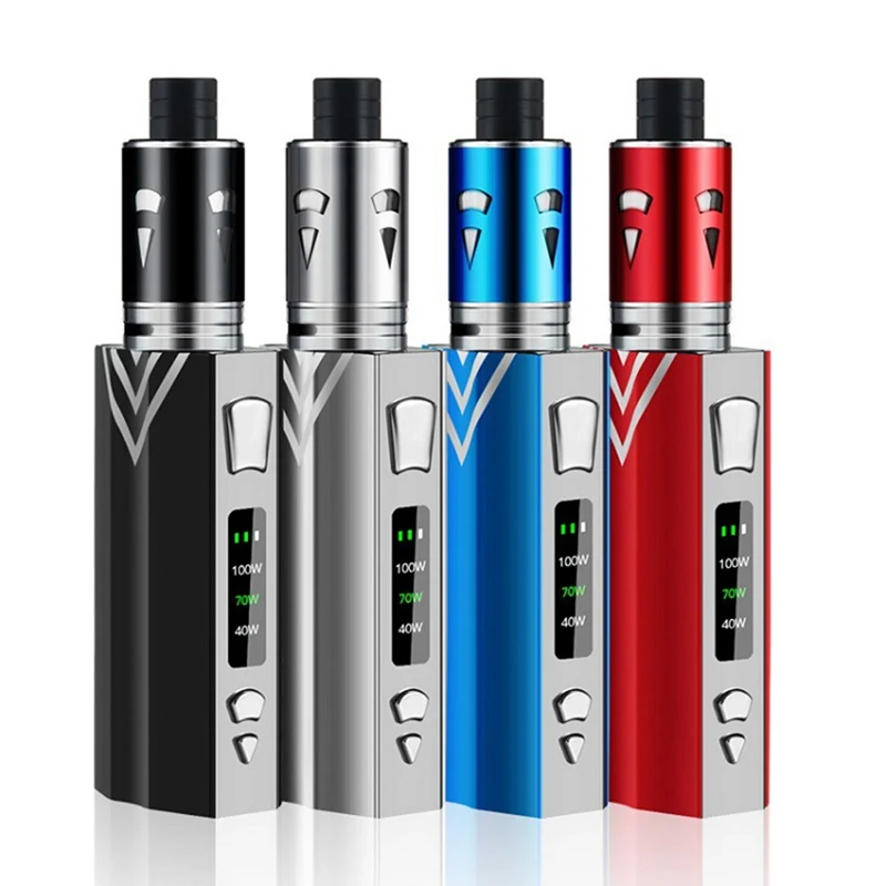 100W Adjustable Electronic Cigarette Vape Kit 510 Smoking Vaporizer 100W Adjustable Electronic Cigarette Vape Kit 510 Smoking Vaporizer