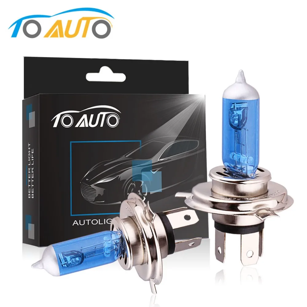 2 sztuk H4 24V 100W reflektor samochodowy żarówki halogenowe biały ...
