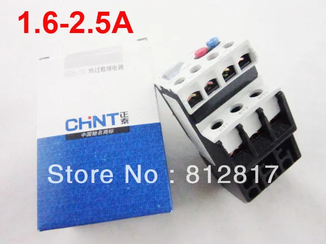 NR2 25 3 Pole Motor Protection Thermal Overload Relay 1.6 2.5A|relay ...