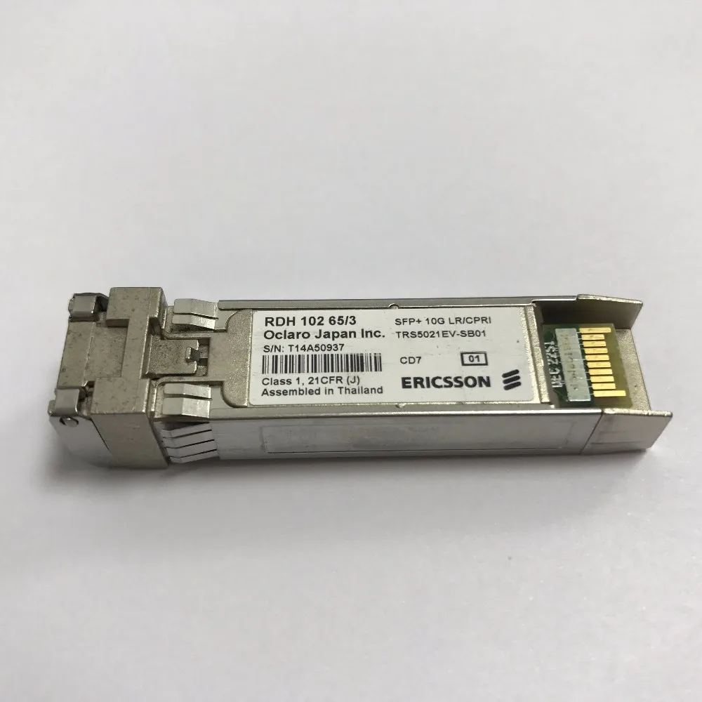Ericsson Rdh 102 65/3 Sfp+ 10g Lr/cpri Trs5021ev-sb01 Single-mode ...