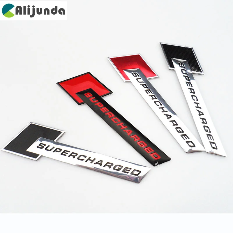 New 3d Metal Motorsport Supercharged Car Styling Emblem Badge Sticker ...