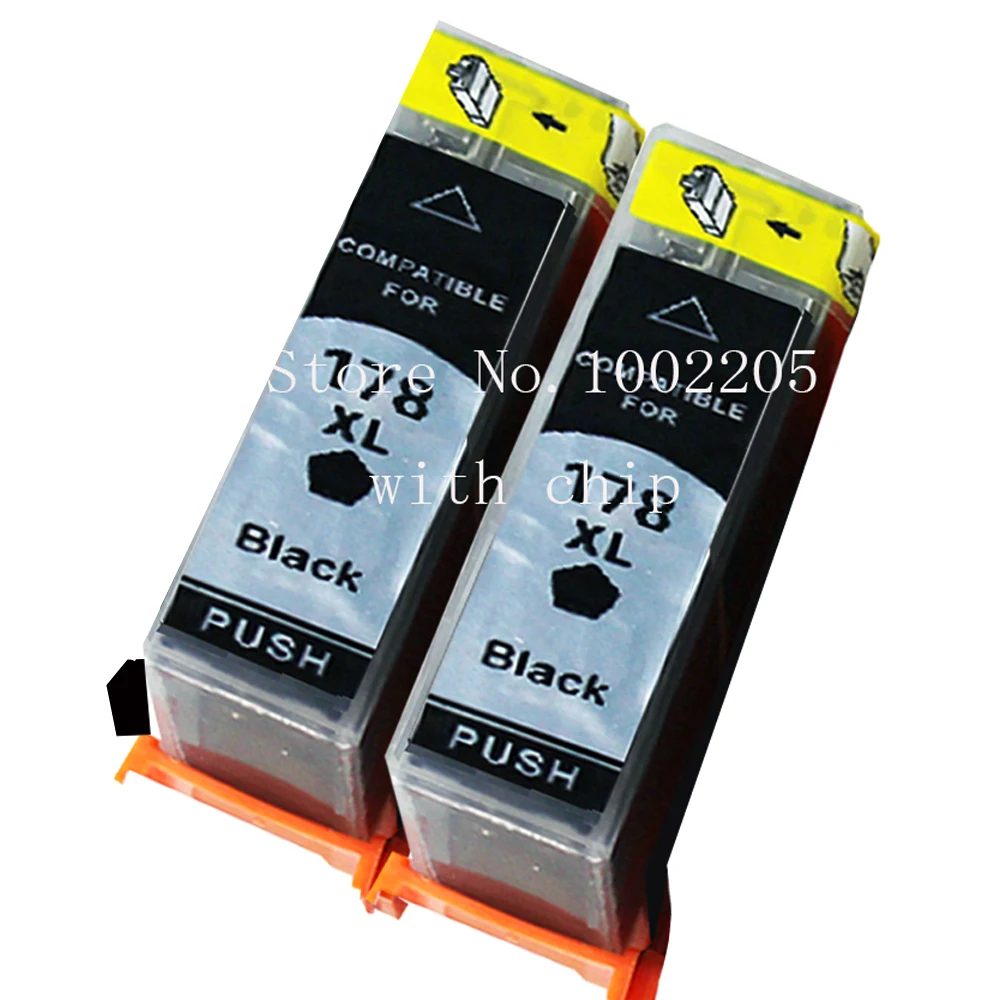 Compatible Ink For Hp 178xl Black For Hp5510 5515 6510 7510 B109a B109n ...