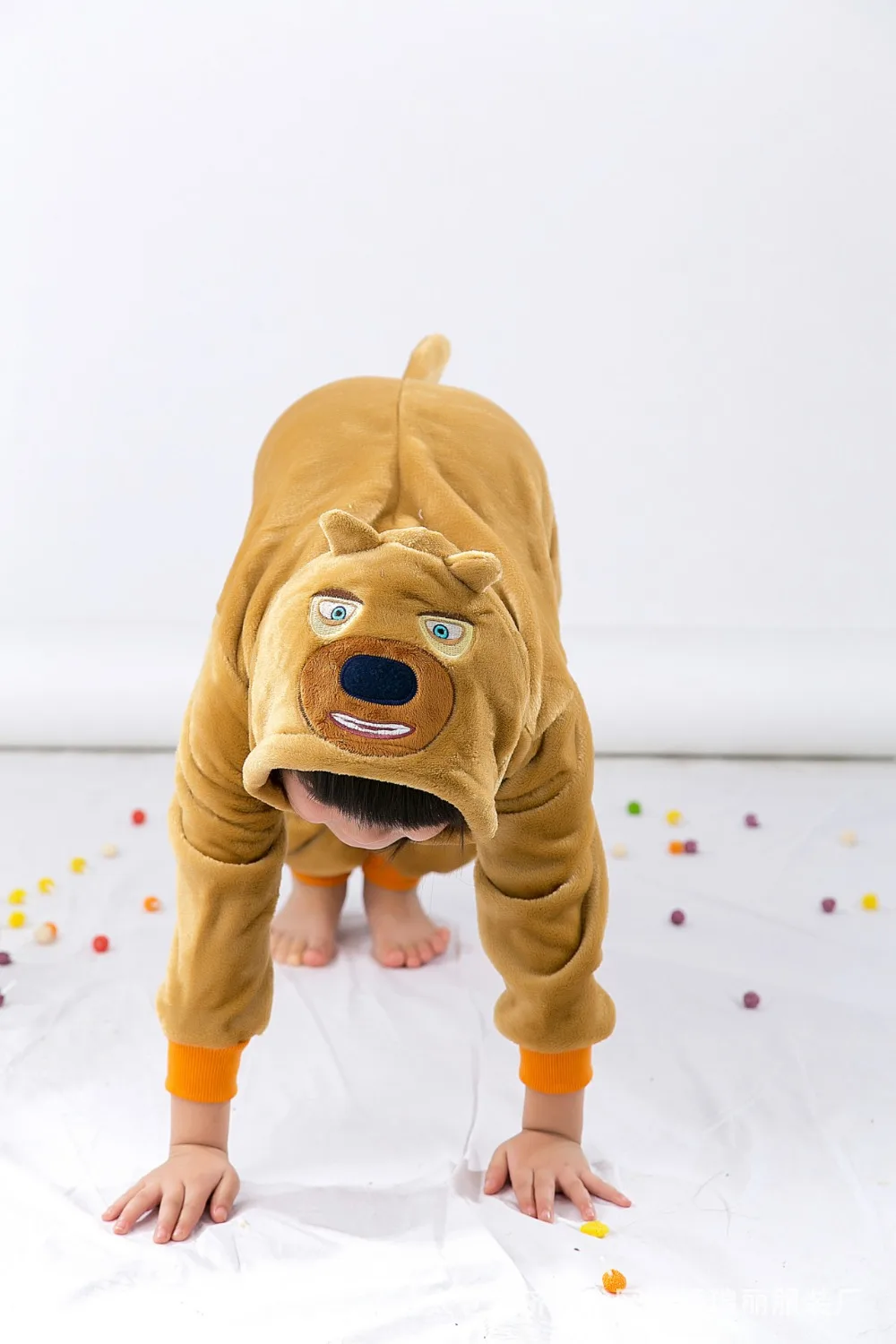 Anime Boonie Bears Kids Cosplay Costumes Children Animal Bear Onesie ...