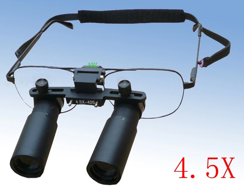 Professional 4.5x Surgical Medical Dental Loupes Magnifier Glasses ...