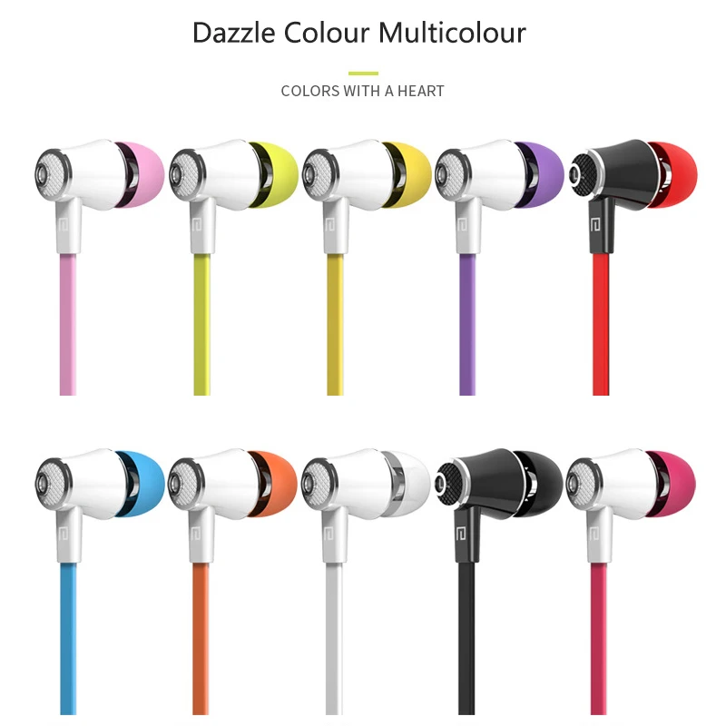 Colorful Earphone Candy Color Earphone With Mic In Ear Earphone Super ...