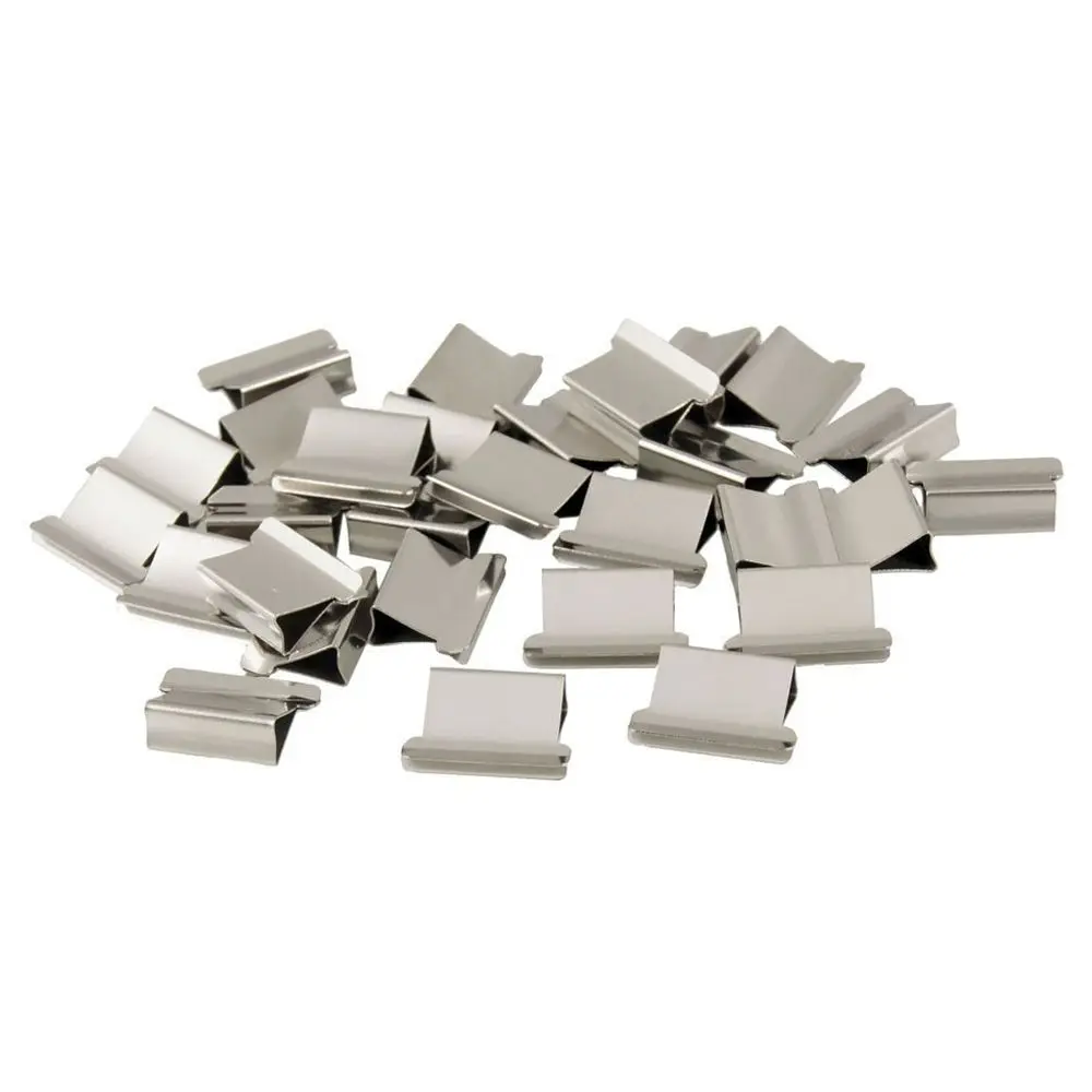 New 30 Pc T 225 Office Material Metal Clip Clamp Push Clip Replacement ...