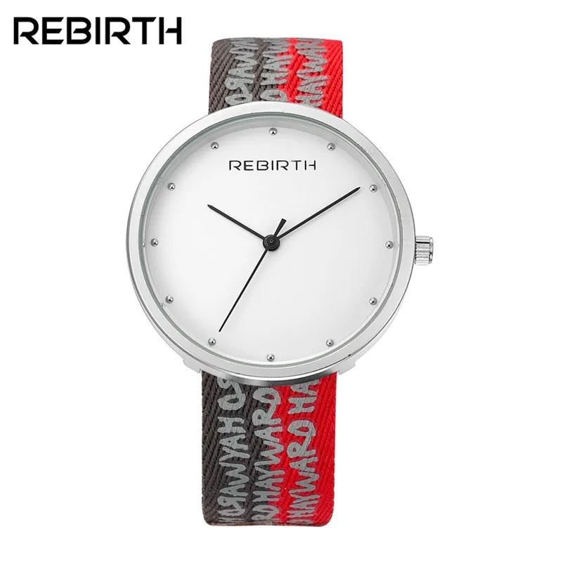 REBIRTH Ladies Girl Quartz Watch Top Brand Luxury Women Watches Casual ...