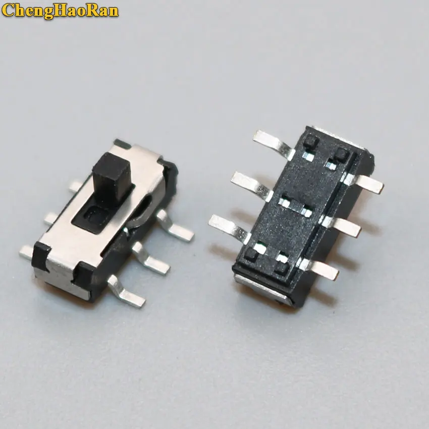 ChengHaoRan 5PCS 10PCS 6 Pin Mini Switch On-OFF 2 Position Micro Slide ...