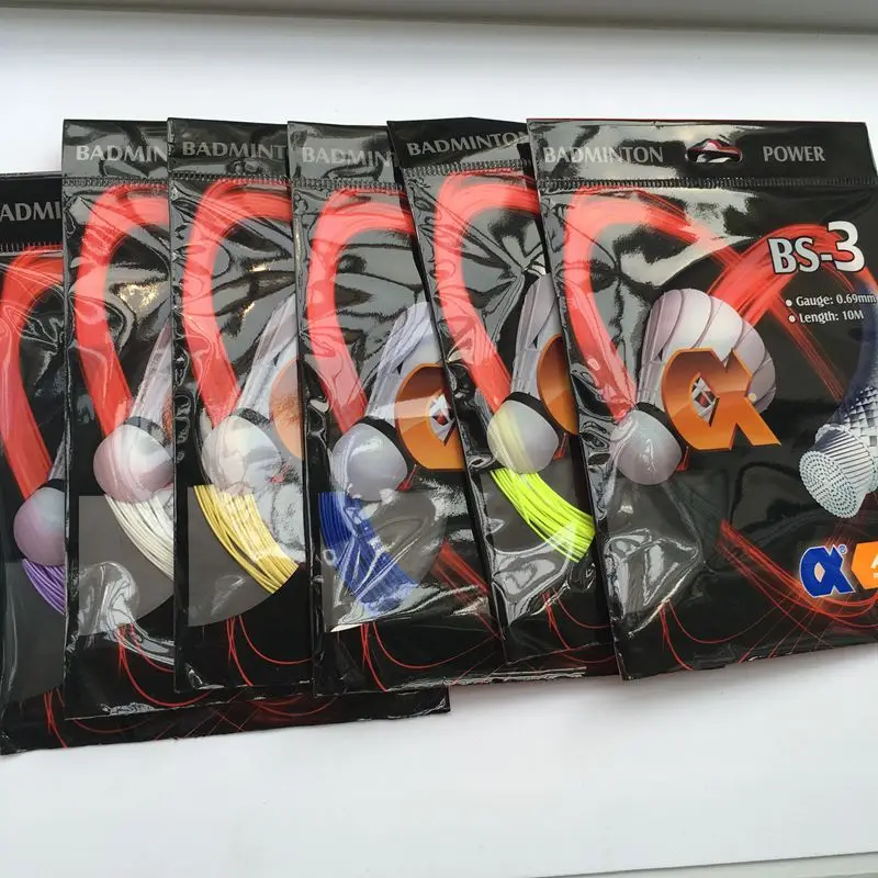 60 Pieces Bs3 Badminton Strings , Power Strings For Badminton Racket ...