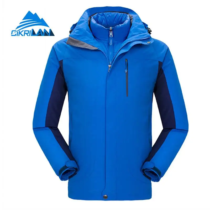 3in1 Winter Cotton Padded Inner Jackets Outdoor Sport Fishing Hiking ...