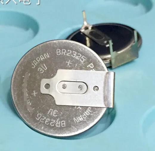 5PCS Original Japanese BR 2325 1HG 3V Lithium Battery with Soldered Pin ...