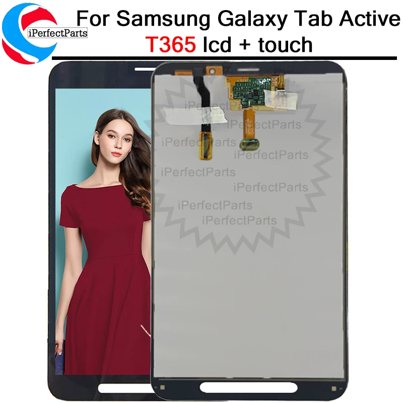 삼성 갤럭시 탭 액티브 SM T365 T365 LCD 디스플레이 패널 태블릿 터치 스크린 디지타이저 어셈블리 교체 부품 ...