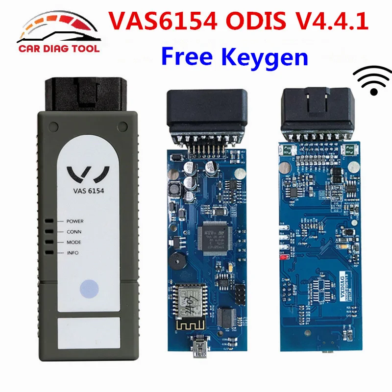 Nuevo WIFI VAS6154 ODIS V4.4.1 VAS 6154 OBD2 herramienta de diagnóstico ...