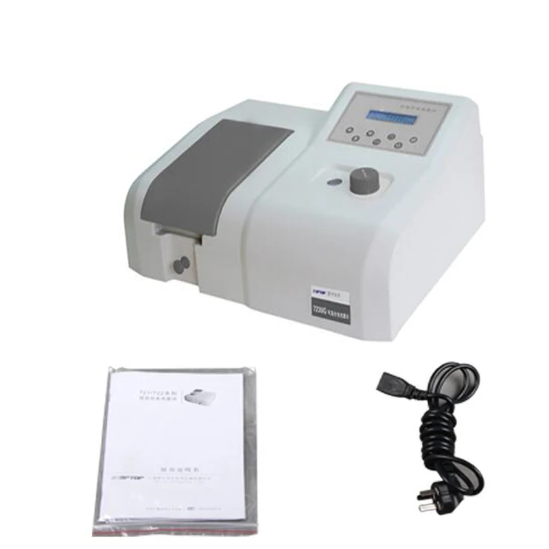 Visible Spectrophotometer 721 Benchtop Digital Spectroscopy Visible ...