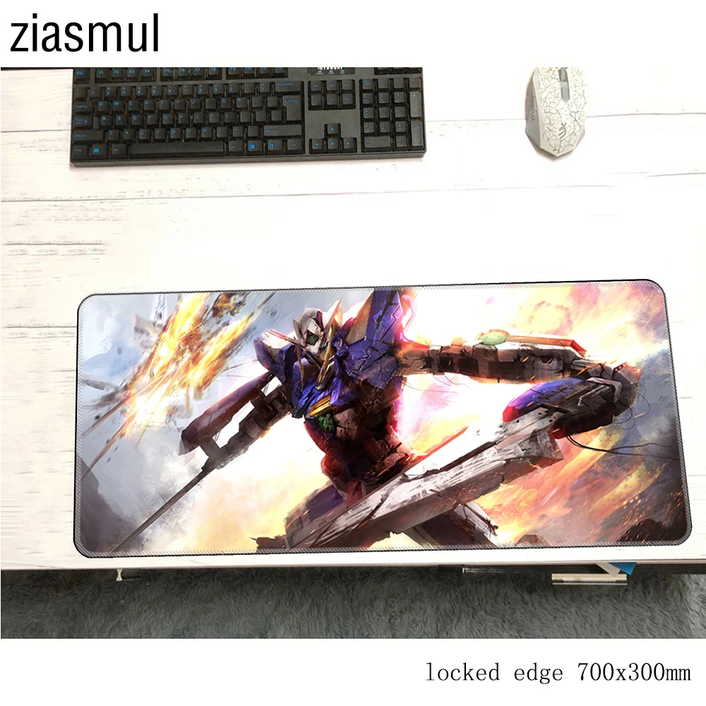 cool GUNDAM padmouse 700x300x2mm gaming mousepad game present mouse pad ...