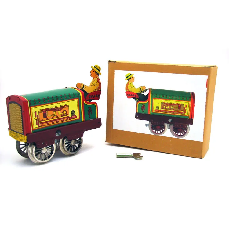 Retro Collection Tin toys mkd3 Children Metal Wind up Auto Car Models ...