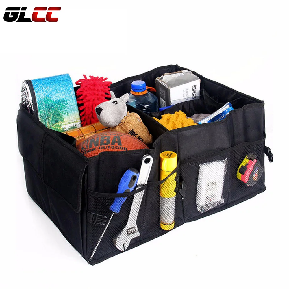 Aliexpress.com : Buy Black Oxford Cloth Car Trunk Storage Box ...
