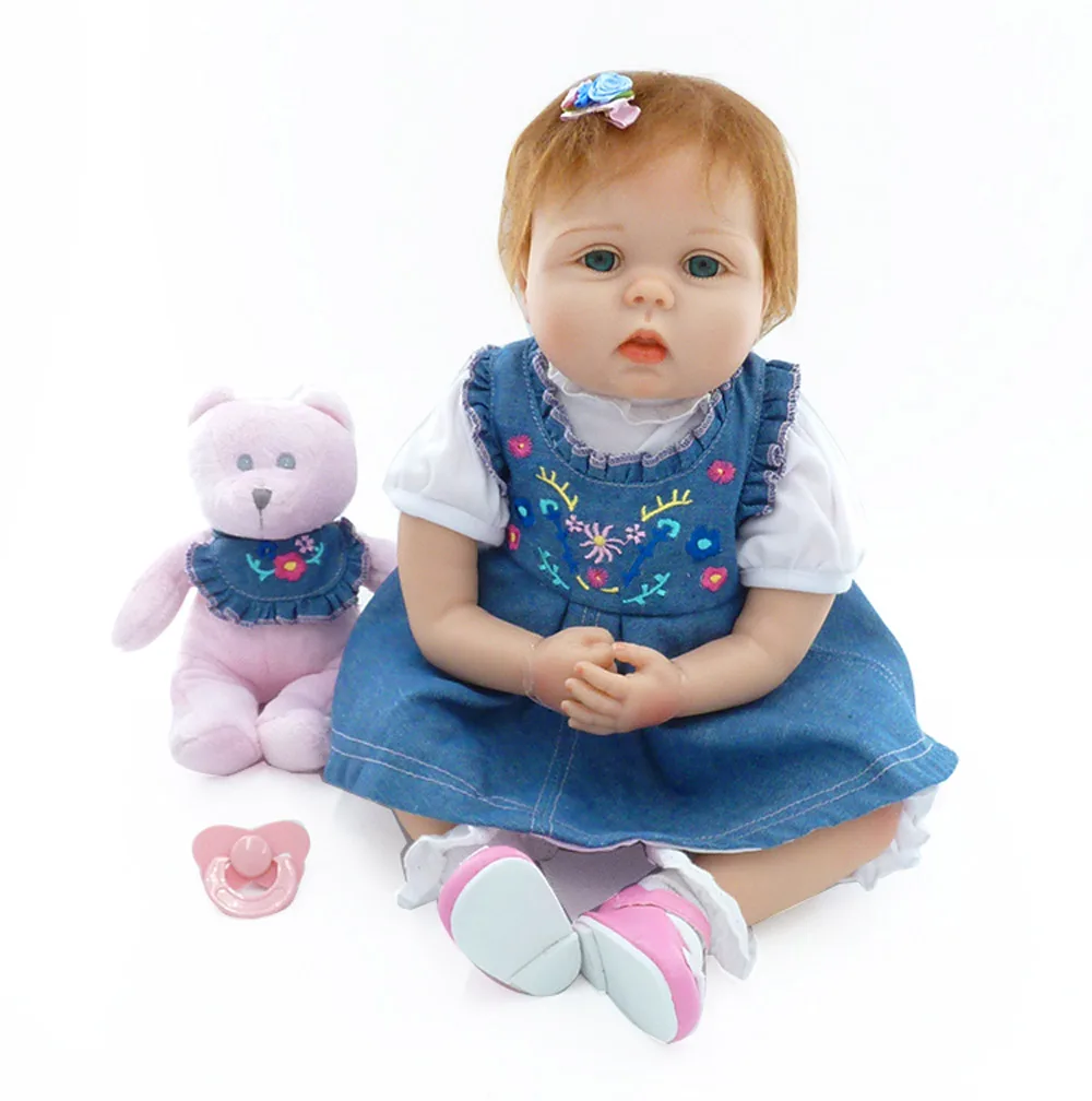 Soft Floppy Body Real Life Newborn Baby Girl Doll Cuddle for Children ...