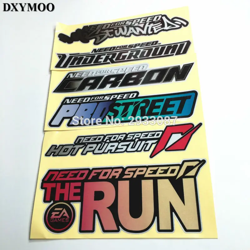 Pack-of-6PCS-Car-Styling-Auto-Whole-Body-Door-Sticker-Decal-Vinyl-for ...