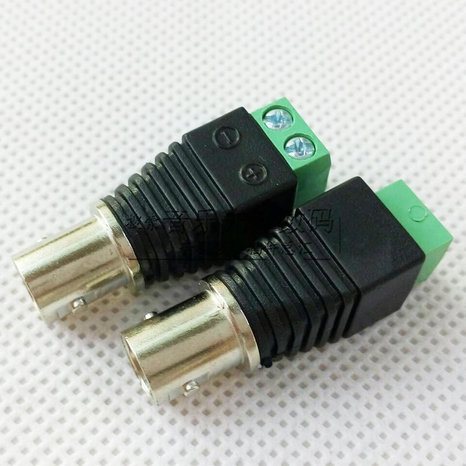 12pcs BNC female green terminal block plastic BNC female connector ...