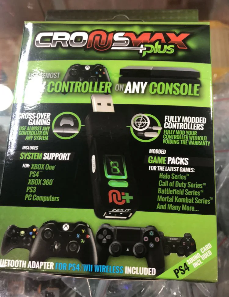Original CronusMax Plus Gaming Controller Adapter Keyboard Mouse and ...