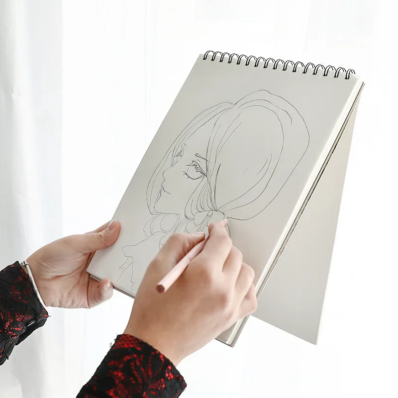 Hot Blank Sketchbook Diray for Drawing Graffiti Painting 50 sheets ...