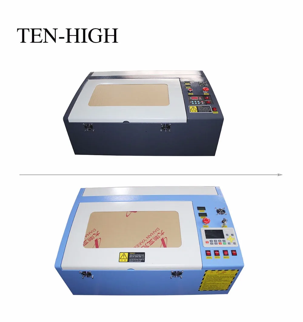 TEN HIGH CO2 Laser Engraving Cutting Machine 3050 40W50W AC110V/220V ...