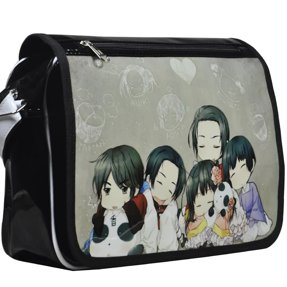 Japan Anime Axispowers Messenger Bags APH School Bag PVC Bags Anime ...