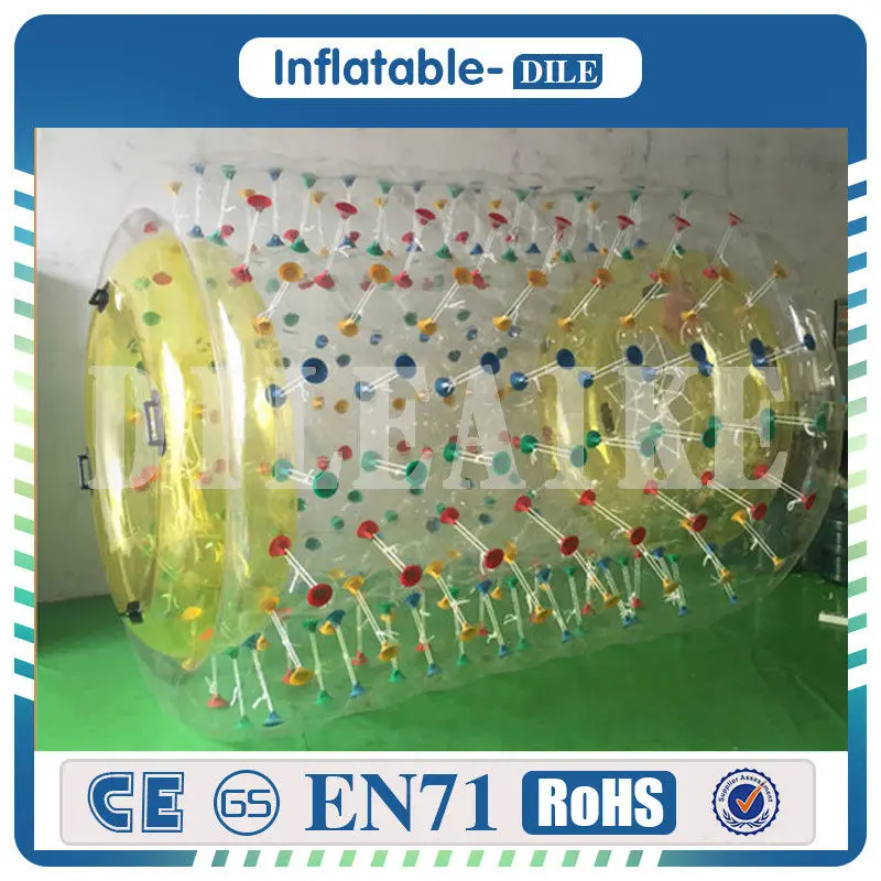 Free Shipping Inflatable Water Walking Roller Pool Floats Toys Walking ...