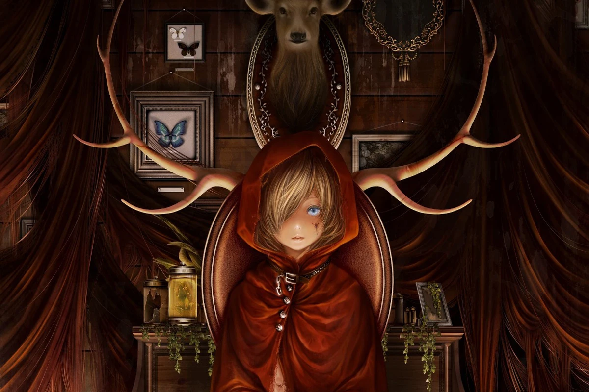 anime art girl PDM061 custom print wall decor fabric poster for room ...