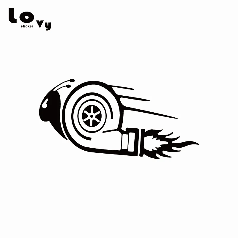 DUB Drift Race Car Sticker Car Styling Cool Turbo Snail Vinyl Decal ...