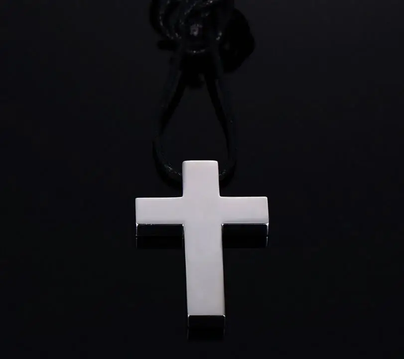 Plain Black Cross