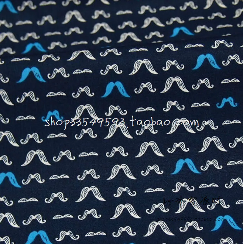 140-50cm-1pc-Beard-Fabric-100-Cotton-Fabric-Telas-Patchwork-Small ...