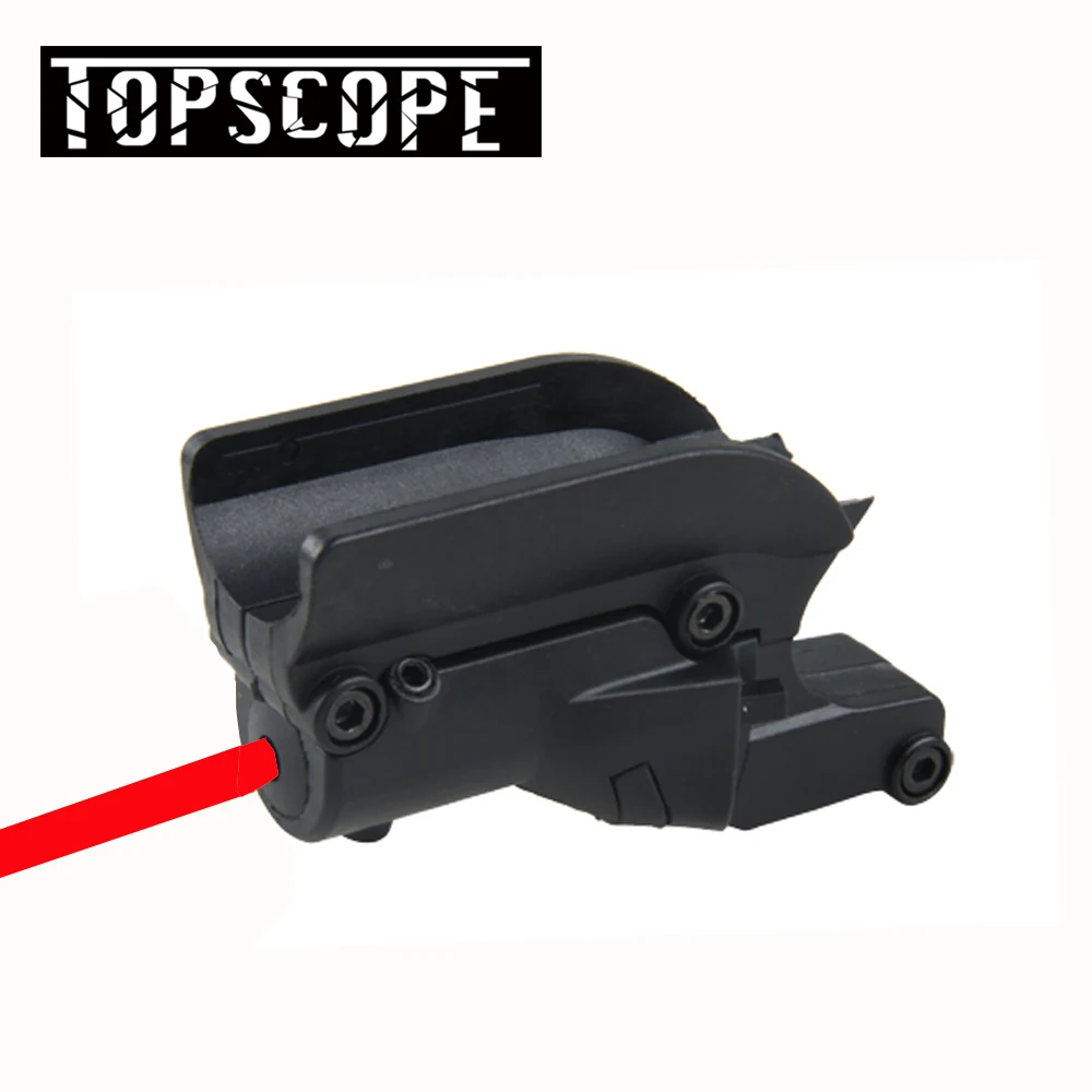 Tactical red dot laser sight 5mw para pistola/pistola pistola ponteiro ...