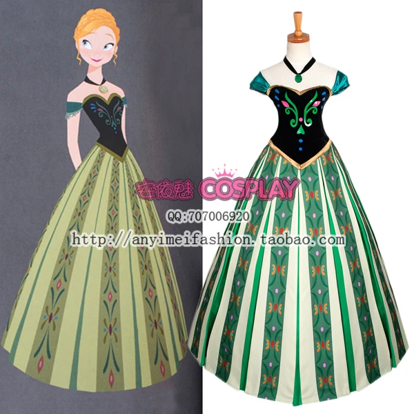 Anna Frozen Coronation Dress Pattern