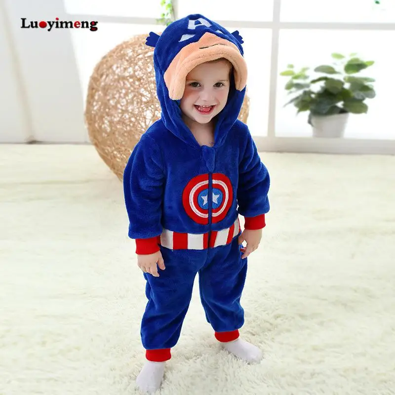 Зимний комбинезон для девочек с героями мультфильмов Одежда для ...