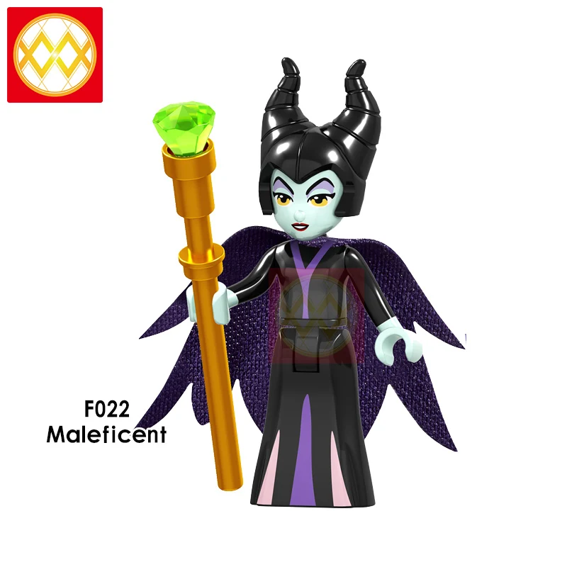 maleficent mulan building blocks princess girls gift baby toys kids ...