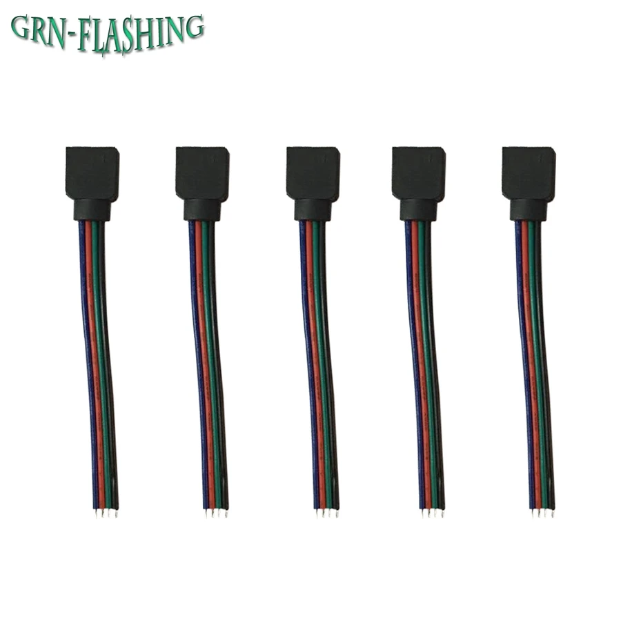 Led strip connector 4 pin female - crowdatila