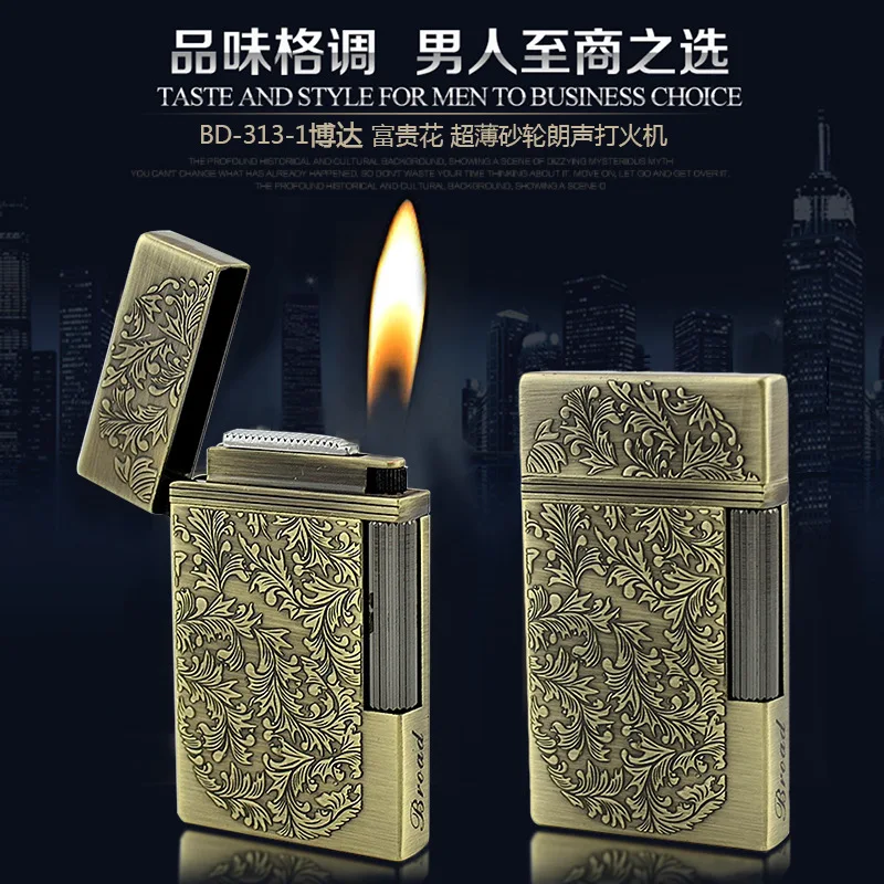 Rich Flowers Slim Ignition Gas Lighter for Cigarettes ...