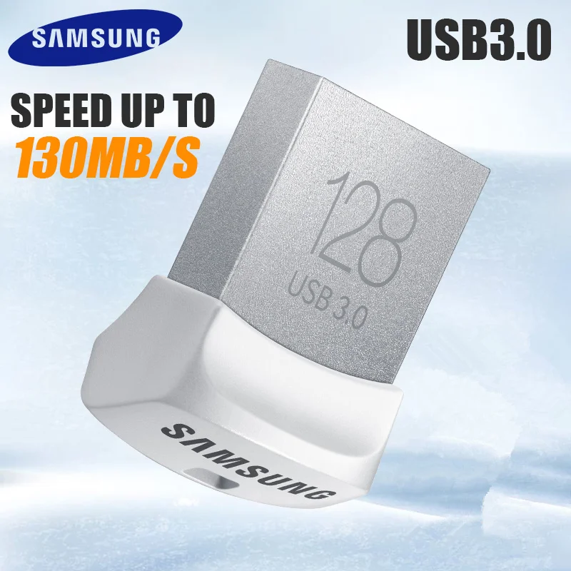 Samsung USB flash drive disco 32G 64G 128g USB3.0 pen drive pequeño ...