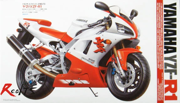 TAMIYA MODEL 1/12 SCALE models #14073 YZF R1 plastic model kit|plastic ...