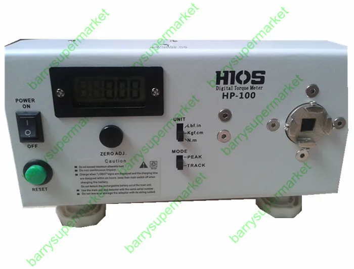 HIOS HP 100 power granted torque, electric torque tester approved ...